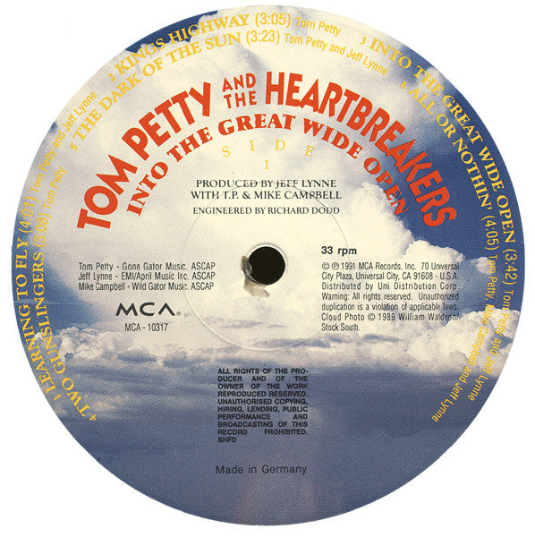 Into The Great Wide Open by Tom Petty And The Heartbreakers - Groovierecords.com – Groovie Records