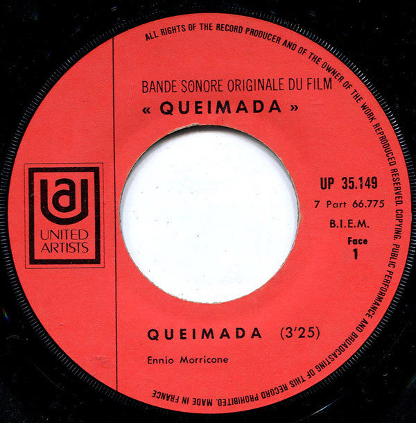 Queimada (Bande Originale Du Film) by Ennio Morricone - Groovierecords.com – Groovie Records