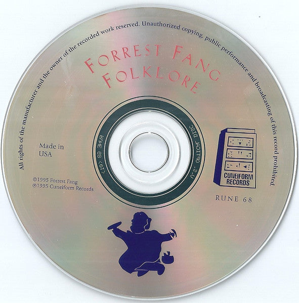 Folklore by Forrest Fang – Groovie Records