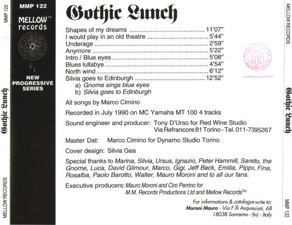 Gothic Lunch by Gothic Lunch – Groovie Records