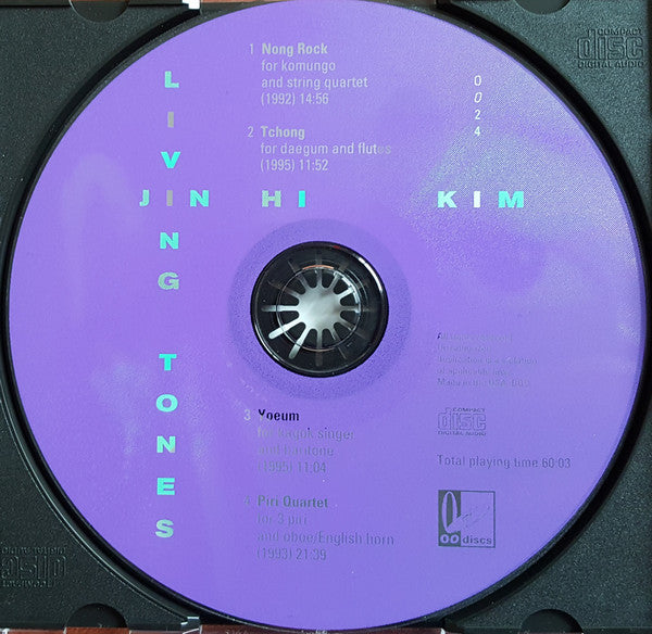 Living Tones by Jin Hi Kim – Groovie Records
