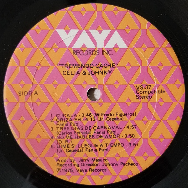 Tremendo Caché by Celia Cruz & Johnny Pacheco - Groovierecords.com ...