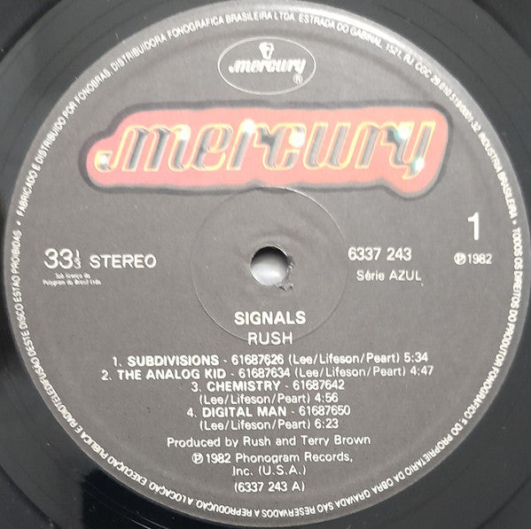 Signals by Rush - Groovierecords.com – Groovie Records