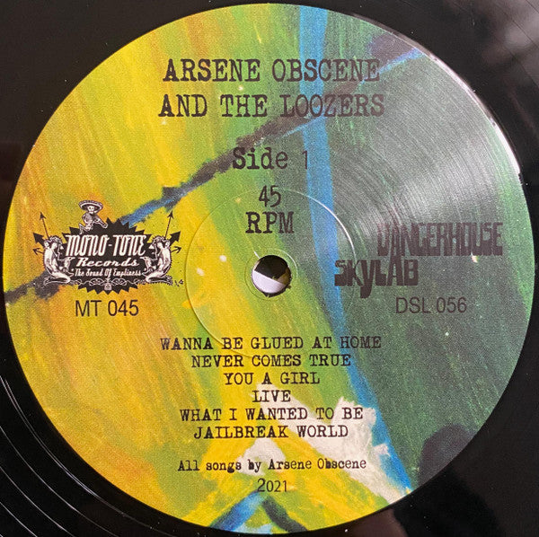 Arsene Obscene And The Loozers by Arsene Obscene And The Loozers ...