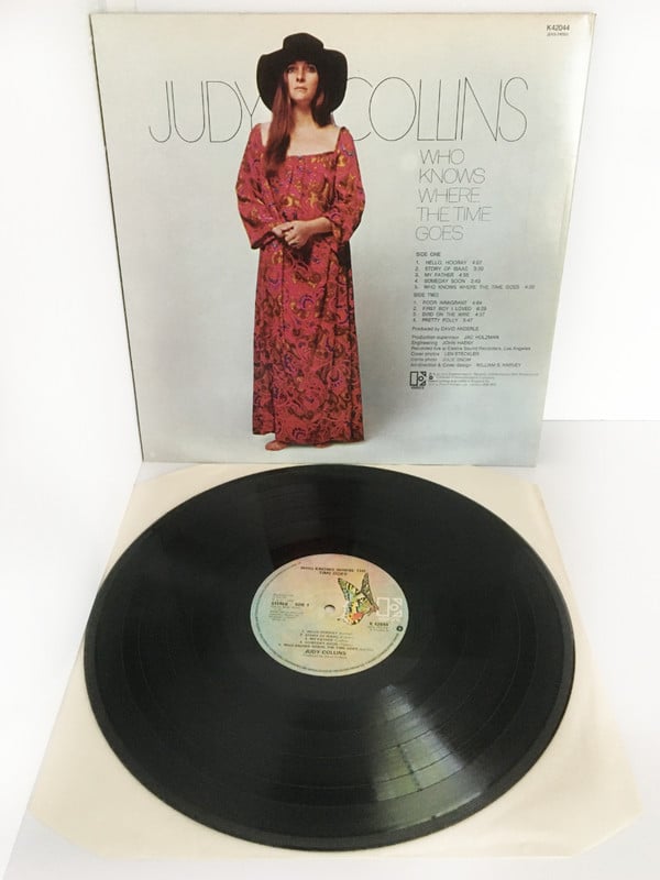 Who Knows Where The Time Goes by Judy Collins - Groovierecords.com – Groovie Records