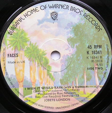 Pool Hall Richard by Faces - Groovierecords.com – Groovie Records