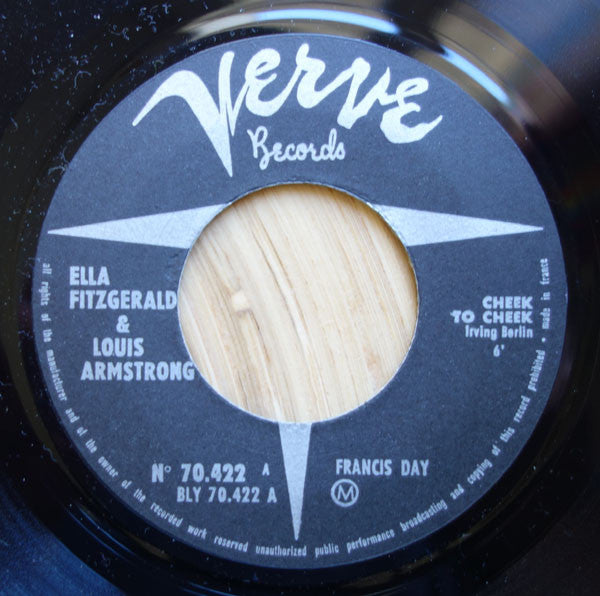 Ella Fitzgerald And Louis Armstrong Cheek To Cheek