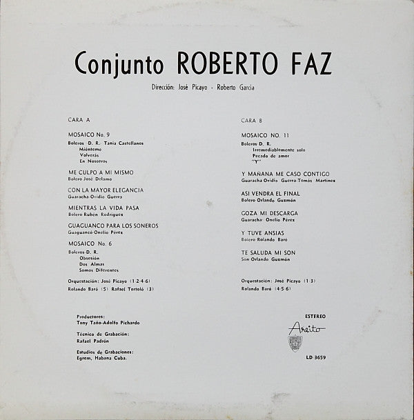 Conj. Roberto Faz by Conjunto Roberto Faz - Groovierecords.com ...