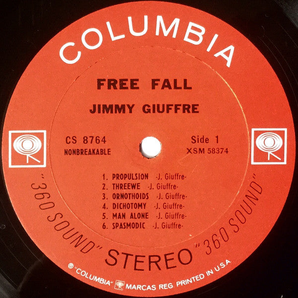 Free Fall by Jimmy Giuffre - Groovierecords.com – Groovie Records