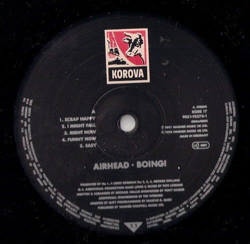 Boing!! by Airhead (3) - Groovierecords.com – Groovie Records