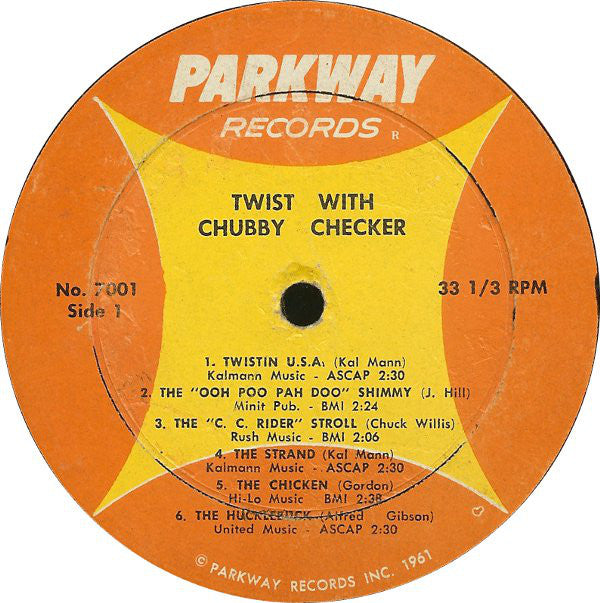 Twist With Chubby Checker by Chubby Checker - Groovierecords.com ...