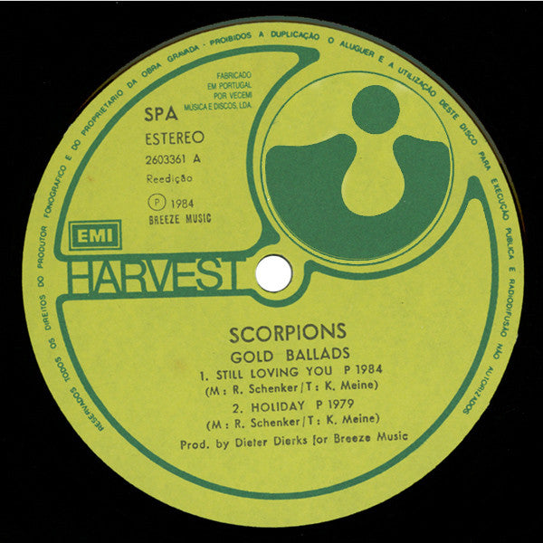Gold Ballads by Scorpions - Groovierecords.com – Groovie Records