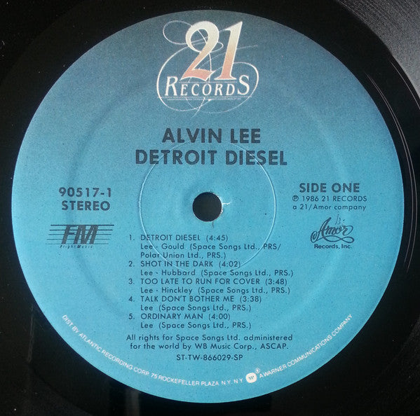 Detroit Diesel by Alvin Lee - Groovierecords.com – Groovie Records